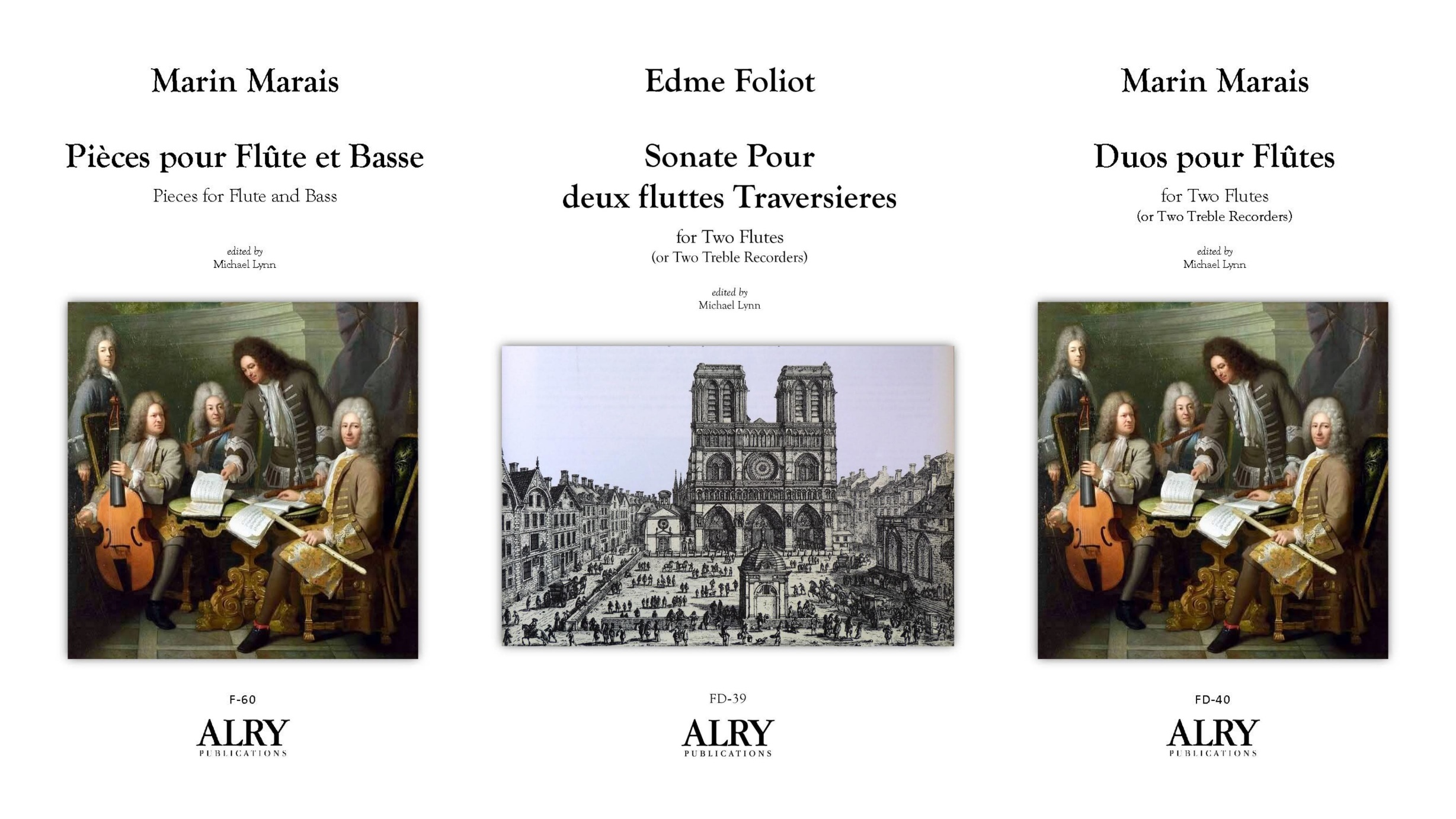 New Release: Marais – Pièces de Flûte et Basse and Duos Now Available ...